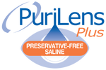 PuriLens Plus Preservative-Free Saline 120ml (4 fl. oz) 12 Pack
